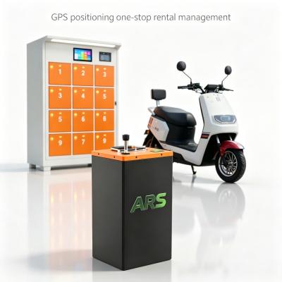 China 48V 60V 72V electric motorcycle battery packs with rental management system suitable for truckbike U7 electric bicycles for sale