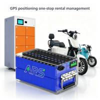 China 48V 60V 72V electric motorcycle battery packs with rental management system suitable for kugoo U7 electric bicycles for sale