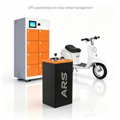 China 48V 60V 72V electric motorcycle battery packs with rental management system suitable for Motiko U7 electric bicycles for sale