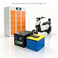 China 48V 60V 72V electric motorcycle battery packs with rental management system suitable for Monster U7 electric bicycles for sale