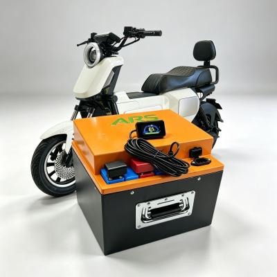 China Custom 48V 60V 72V scooter lithium battery motorbike battery pack for Jeston U2 scooter with Bluetooth GPS OEM/ODM for sale