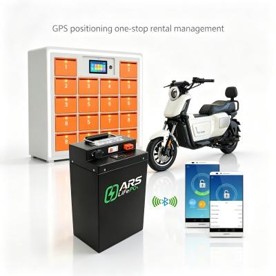 China Custom 48V 60V 72V scooter lithium battery motorbike battery pack for Strong UB scooter with Bluetooth GPS OEM/ODM for sale