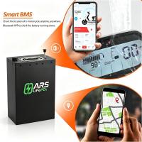 China Custom 48V 60V 72V scooter lithium battery motorbike battery pack for Minako UB scooter with Bluetooth GPS OEM/ODM for sale