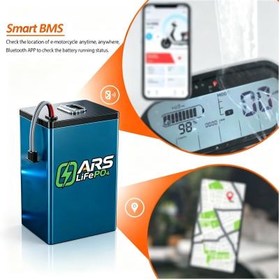 China Custom 48V 60V 72V scooter lithium battery motorbike battery pack for kugoo 350 scooter with Bluetooth GPS OEM/ODM for sale