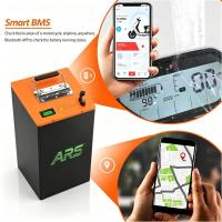 China Custom 48V 60V 72V scooter lithium battery motorbike battery pack for Monster 350 scooter with Bluetooth GPS OEM/ODM for sale