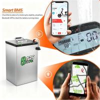 China Custom 48V 60V 72V scooter lithium battery motorbike battery pack for Monster 720 scooter with Bluetooth GPS OEM/ODM for sale