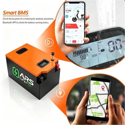 China Custom 48V 60V 72V scooter lithium battery motorbike battery pack for LIMING U6 scooter with Bluetooth GPS OEM/ODM for sale