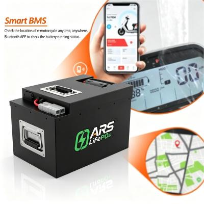 China Custom 48V 60V 72V scooter lithium battery motorbike battery pack for kugoo U6 scooter with Bluetooth GPS OEM/ODM for sale