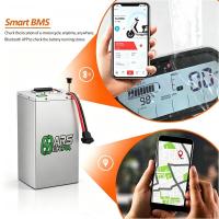 China Custom 48V 60V 72V scooter lithium battery motorbike battery pack for Motiko U7 scooter with Bluetooth GPS OEM/ODM for sale