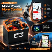 China Electric Bike Battery for MINAKO MONSTER – 60V 45Ah LiFePO4 Replacement Battery for sale