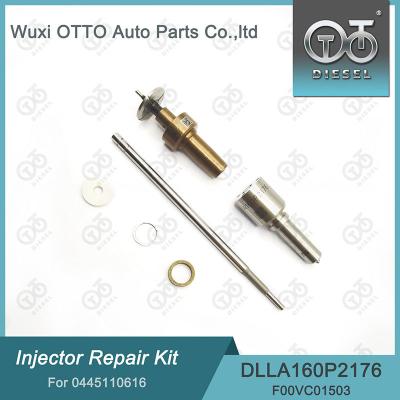China 0445110616 Injector Repair Kit with DLLA162P2176 Nozzle for sale