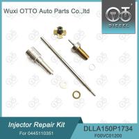 China Diesel Injector Repair Kit For Injectors 0445110351 With Nozzle DLLA150P1734 for sale