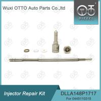 China 0445110315 Injector Repair Kit With DLLA148P1717 Nozzle And F00VC01329 Control Valve. for sale