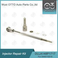 China 0445110315 Injector Repair Kit With DLLA148P1717 Nozzle And F00VC01329 Control Valve. for sale