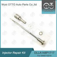 China 0445110315 Injector Repair Kit With DLLA148P1717 Nozzle And F00VC01329 Control Valve. for sale