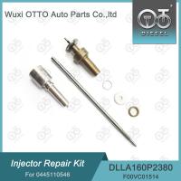 China Diesel Fuel Injector Overhaul Repair Kits For Injectors 0445110546 Nozzle DLLA160P2380 for sale