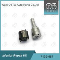China Nozzle Valve Kit 7135-687 Injector Repair Kit With Nozzle L434PRH And Valve 28309994 for sale