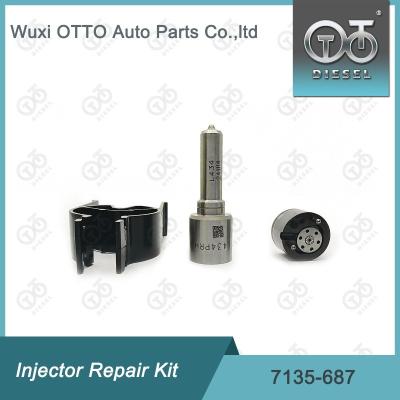 China Nozzle Valve Kit 7135-687 Injector Repair Kit With Nozzle L434PRH And Valve 28309994 for sale