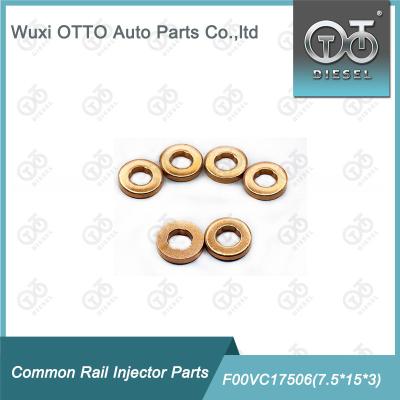 China Diesel Injector Copper Washer F00VC17506 Model 7.5*15*3mm ISO9001 Certified Shim for sale