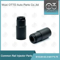 China Auto Fuel Engine Injector Nozzle Nut Cap, Φ18.95×40.4×M17×0.75 With High Speed Steel for sale