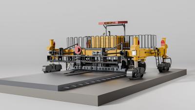 China Concrete Slipform Paver for Agricultural Irrigation & Rural Road Projects for sale