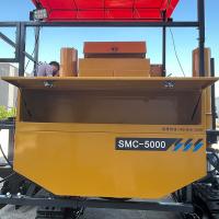 China SMC-5000 Three-Track Slipform Paver for Concrete Curbs, Drainage Ditches & Roadside Construction for sale
