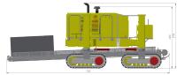 China SMC-6500 Rear Slipform Paver with HighPower Engine for Highway Construction for sale