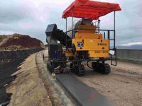 China Versatile Hydraulic Slipform Concrete Paving Machine Compatible with Different Concrete Types and Pavement Styles for sale