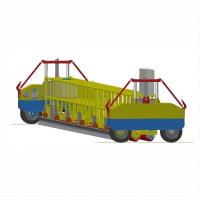 China SMP-1200 Concrete Spreader Slipform Paver for Bridge Deck Paving for sale