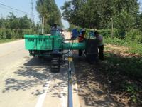 China SMC-523 Concrete Slipform Paver with Sensor-Based Grade Control for Road Curb Projects for sale