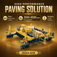 China Pavement Cement Concrete Slipform Paver - Municipal/Highway Specialized, Automatic Leveling + High Compactness, Improve Construction Efficiency for sale