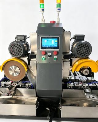 China Medical ultra-fine micrometer needle tip needle tube precision cutting machine for sale