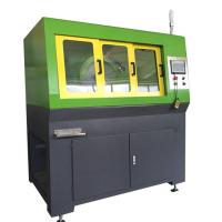 China Iron Powder Cores Wheel Cutting Machine 455mm Max Wheel 0-4700 RPM Speed Adjustable for Magnetic Materials for sale