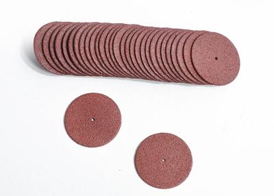 China Dental Grinding Wheel Polishing Silicon Resin Discs 38mm OD 0.65-1.7mm Thickness for Composite Materials for sale