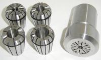 China ER Collet Chuck Water Stopper Clamp ERS16 ERS20 ERS25 ERS40 ERS60 with 21 KGf/Cm² Pressure Rating and 0.2μm Surface Finish for sale