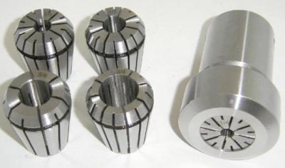 China ER Collet Chuck Water Stopper Clamp ERS16 ERS20 ERS25 ERS40 ERS60 with 21 KGf/Cm² Pressure Rating and 0.2μm Surface Finish for sale