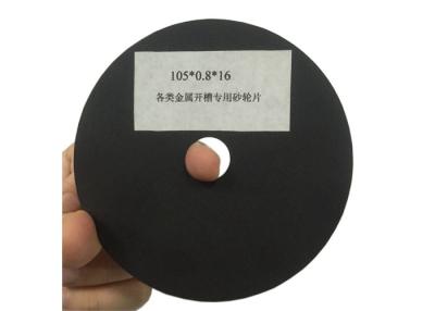 China Ultra Thin Metal Cutting Wheel 105×0.8×16mm for Precision Slotting with 0.1mm Accuracy and 50-80 m/s Line Speed for sale