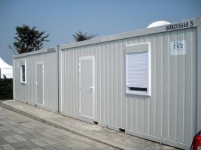 China PLC Control Containerized RO Water Treatment Plant 2000LPH for Construction Sites for sale