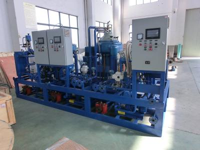 China Marine Centrifugal Oil Separator Unit 2000 L/H Manual Auto Discharge Fuel Purifier for sale
