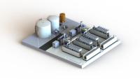 China Containerized Heavy Fuel Oil Power Plant 20MW 400V 11KV 23KV Genset for sale