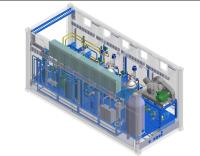 China Containerized Heavy Fuel Oil Power Plant 20MW 400V 11KV 23KV Genset for sale