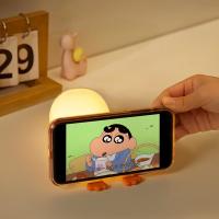 China Creative Cartoon Led Silicon Night Light Children's Bedroom Bedside Light USB Charging for sale
