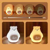 China Sleep Trainer Clock With Soft Night Lights For Kids Intelligent Sleep Aid for sale