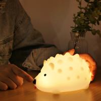 China Hedgehog Rechargeable Night Lamp Energy Saving Home Decor For Baby Kids Children Sleep Training for sale