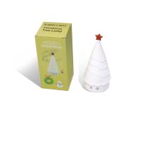 China Christmas Silicone Night Light LED Rechargeable Battery Operated For Kids Baby Bedroom for sale