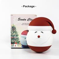 China 7-Color Silicone LED Santa Table Snowman Night Light Children's Gift For Bedroom Decor For Living Room for sale