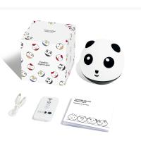 China Creative Children's Soft Panda Night Light Eye Care Sleeping Bedroom Silicone LED Table Lamp for sale