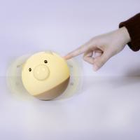 China Silicone Animal Night Light Cartoon Pig Led Bed Colorful Light Lamp Taping for sale