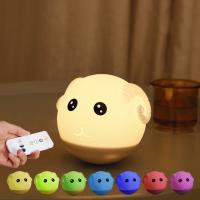 China Support Bluetooth Function Silicone Night Light Animal Cute Sheep With USB As Gifts For Children for sale