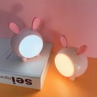 China 3 Color Bedside Night Light Temperture Cute Led Touch Usb Charging Stepless Dimming For Kids Bedroom for sale
